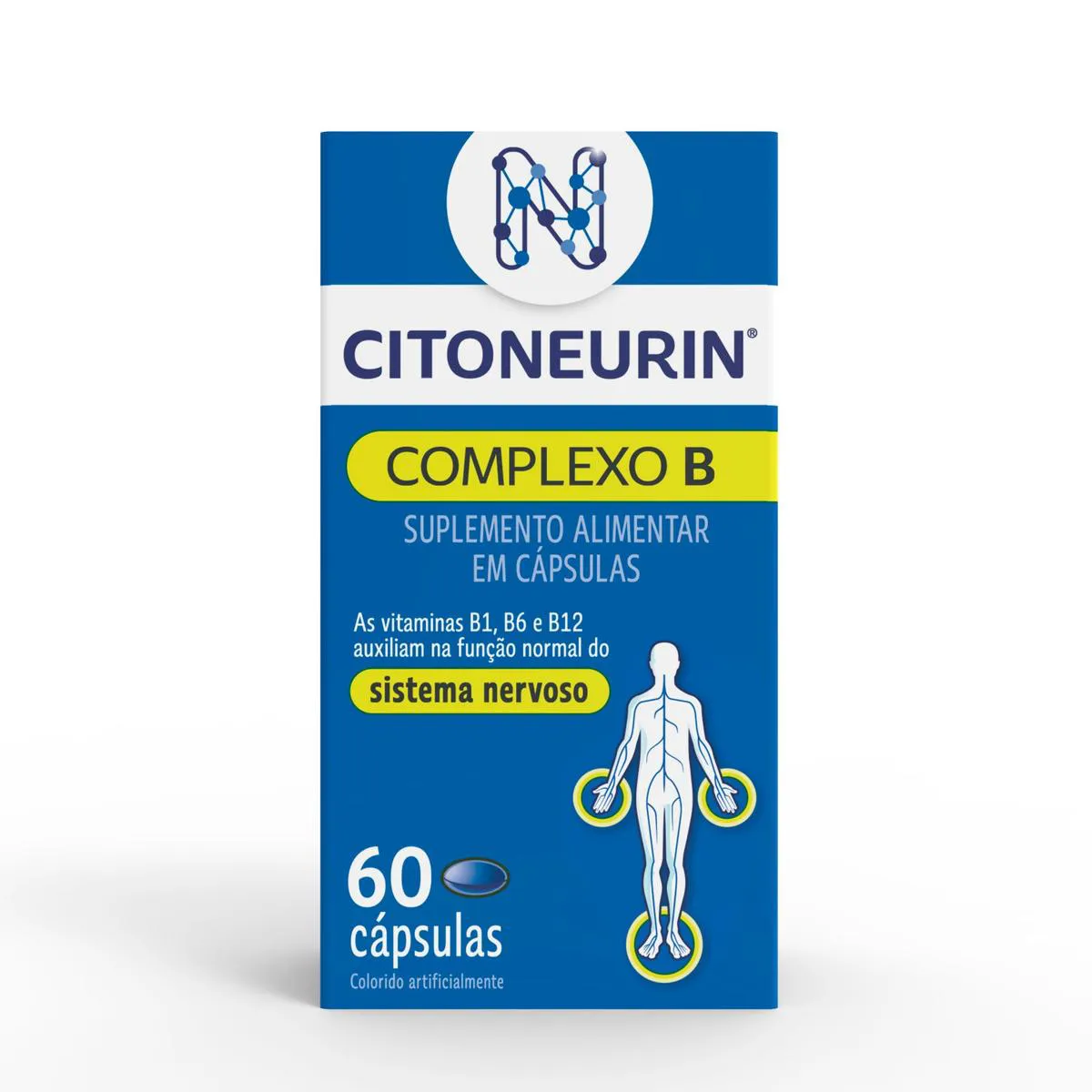 CITONEURIN COMPLEXO B 60 CAPSULAS 1144969 | Drogasil