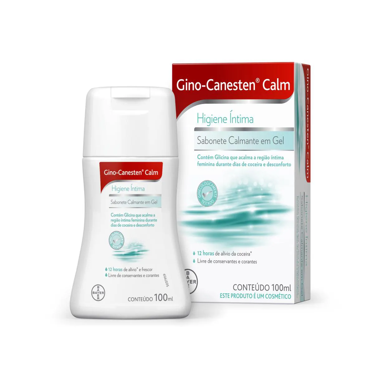 Sabonete Íntimo Gino-Canesten Calm em gel - melhor preço online | Droga ...
