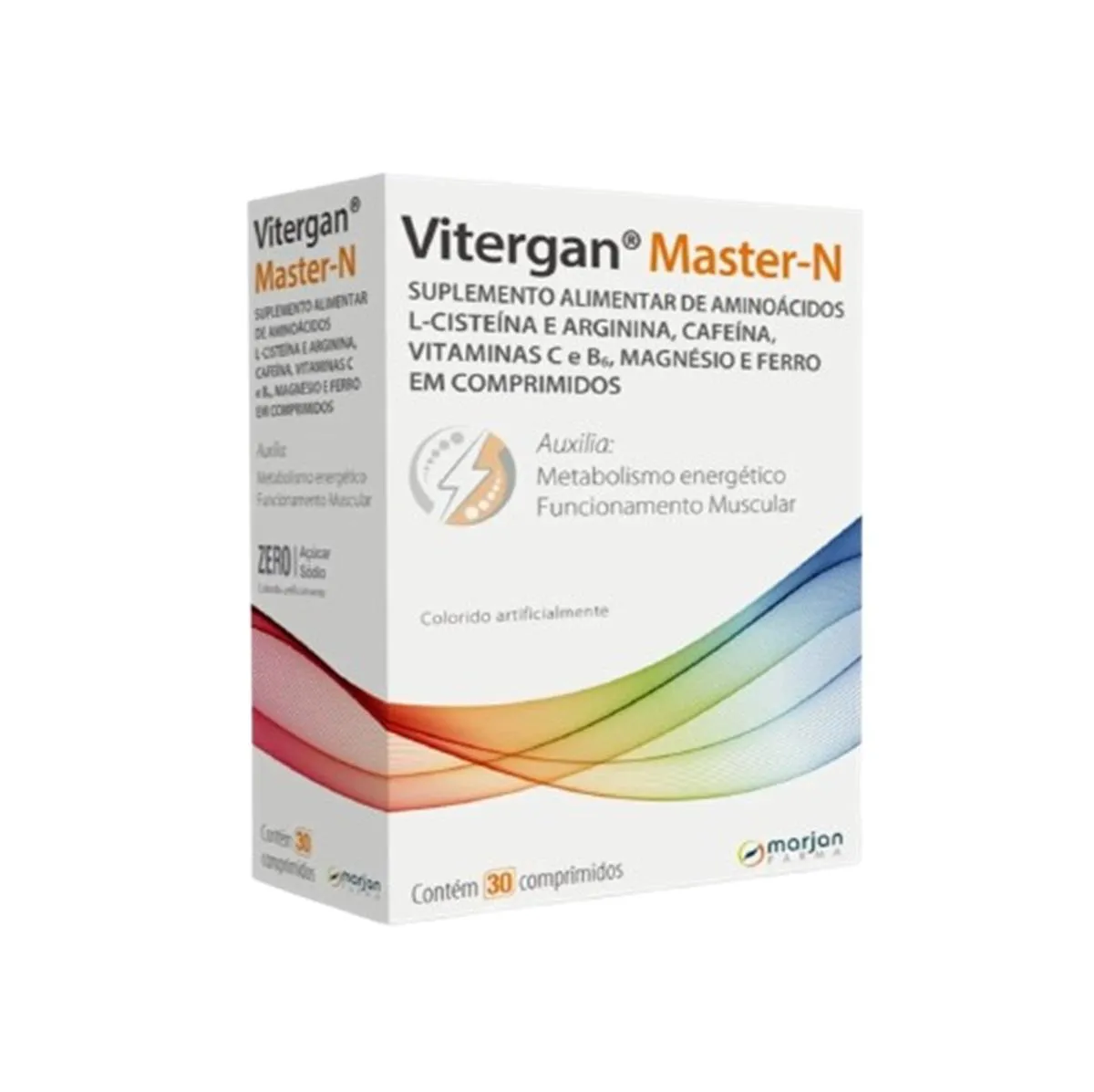 Vitergan Master-N com 30 Comprimidos sem Sabor - Marjan | Drogasil | Drogasil
