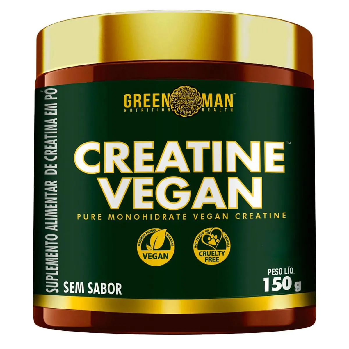 Creatine Vegan Green Man - 150G NA NA NA 1400518 | Drogasil