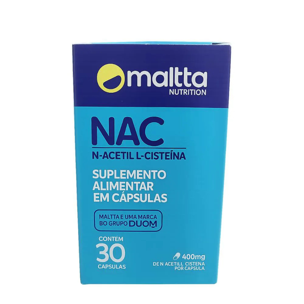 Nac 400Mg C/30 cápsulas - Mallta/Duom | Drogasil | Drogasil