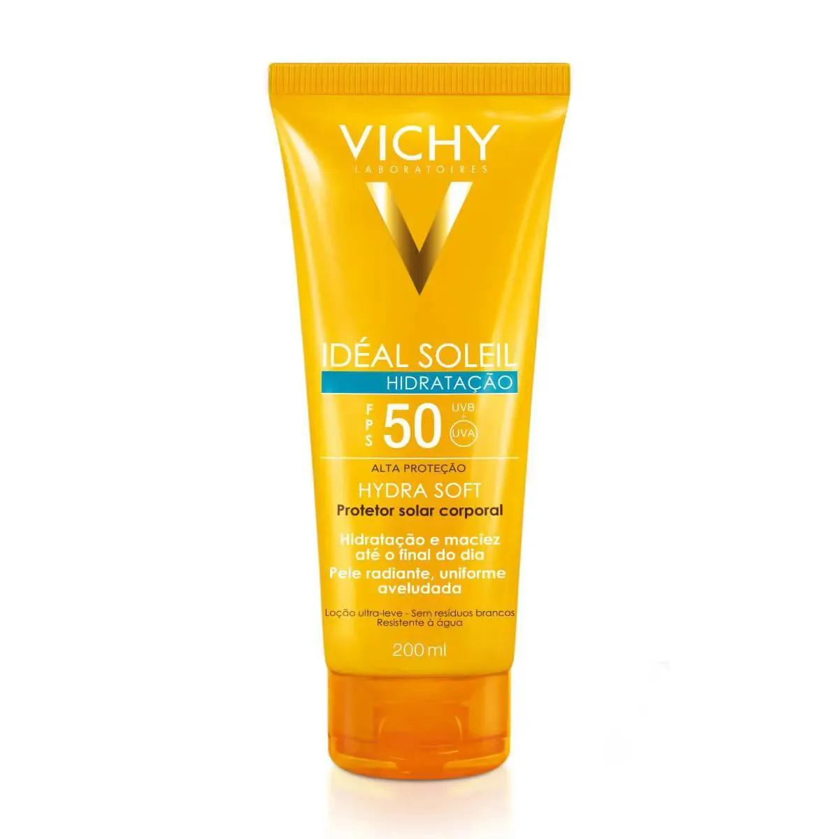 Vichy Idéal Soleil Protetor Solar Hydrasoft Fps50 200Ml | Drogasil ...