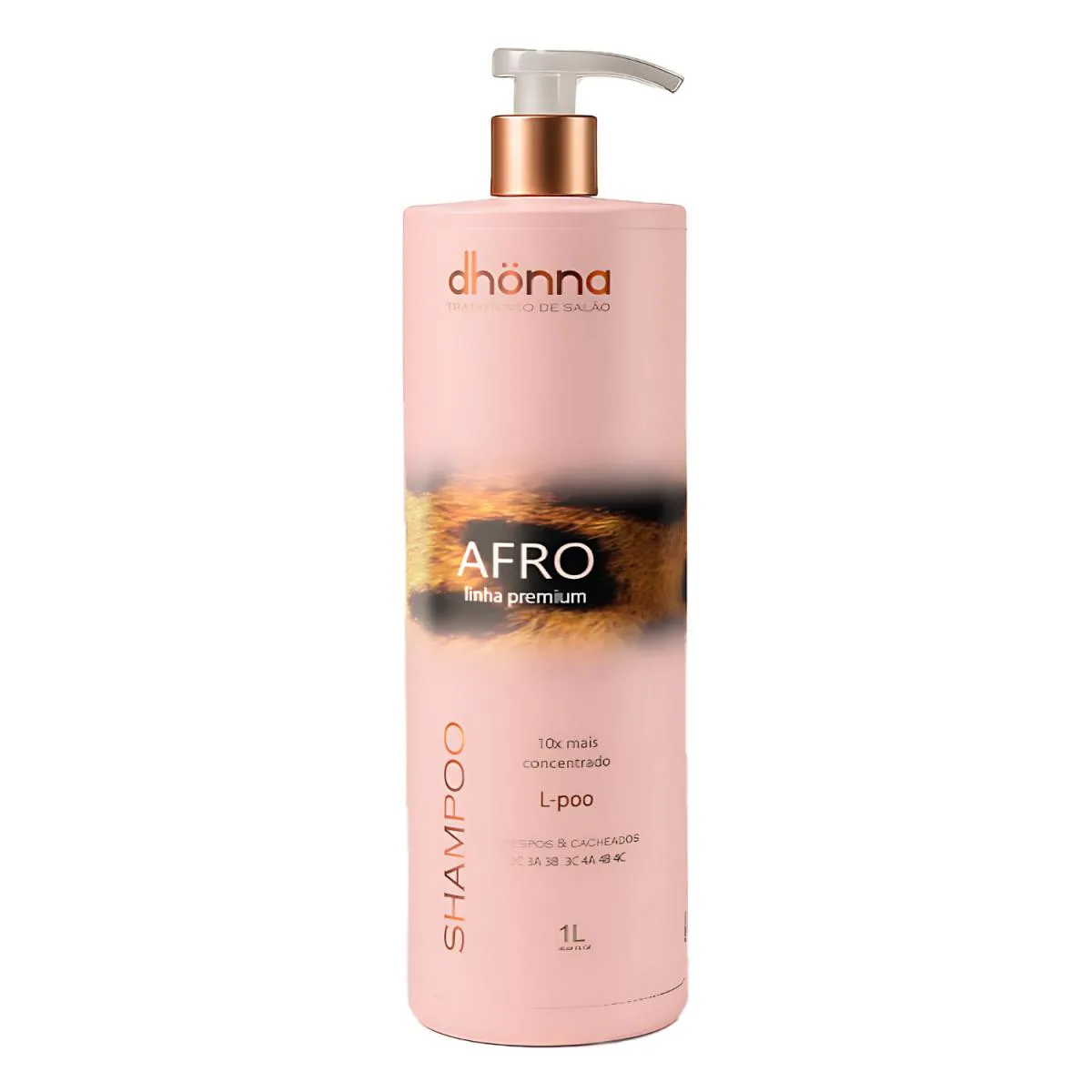 Shampoo Afro Pro 1L - Dhonna | Limpeza Suave e Nutritiva com Fórmula ...