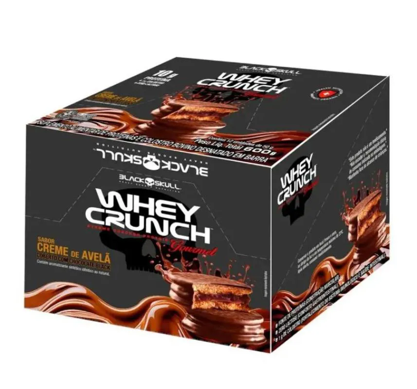 Display C/ 12 Whey Crunch Gourmet 50G 1413015 | Drogasil