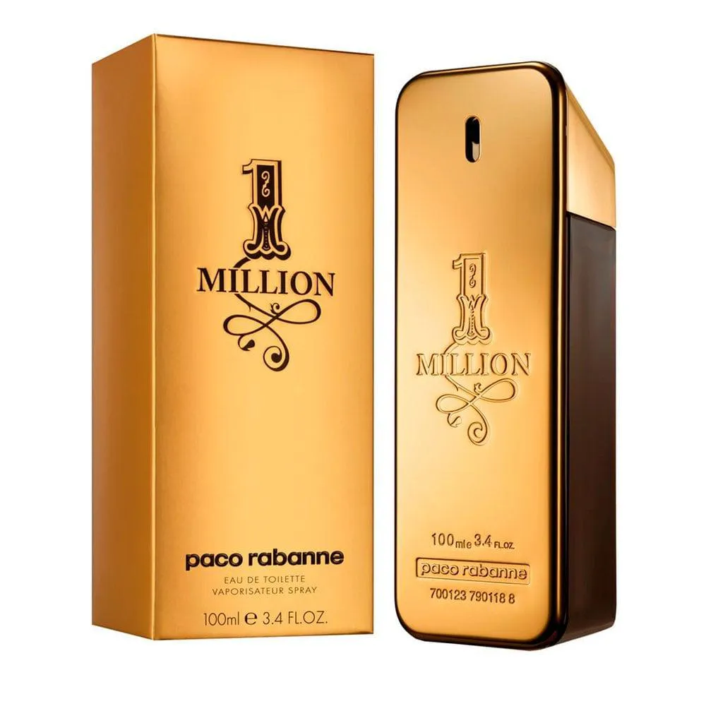 Perfume Masculino Eau de Toilette Rabanne One Million - 100Ml | Drogasil | Drogasil