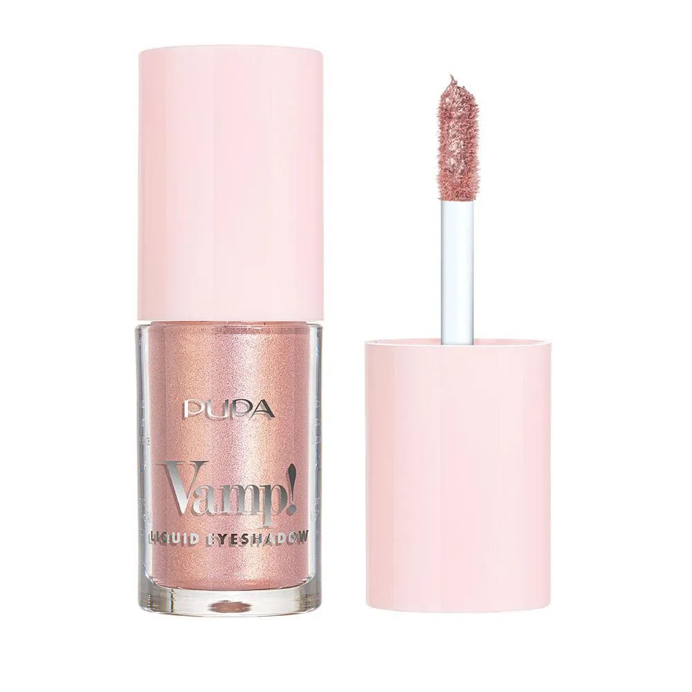 Sombra Liquida Pupa Vamp Liquid Eye Shadow Golden Rose Sparkling ...