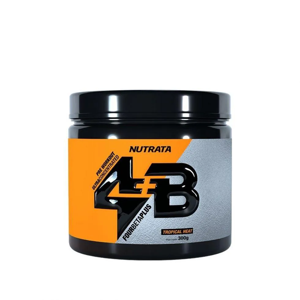 4B Four Beta Plus Pre Workout (300G) - Vencimento 31/03/2026 - Sabor ...