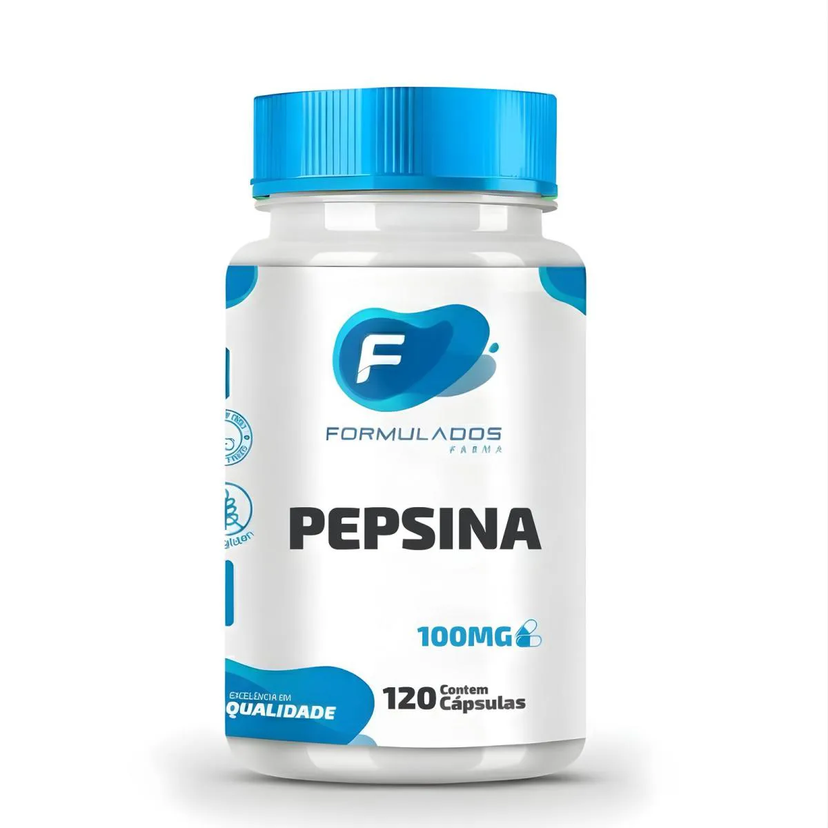 Pepsina 100Mg 120 Cápsulas | Drogasil | Drogasil