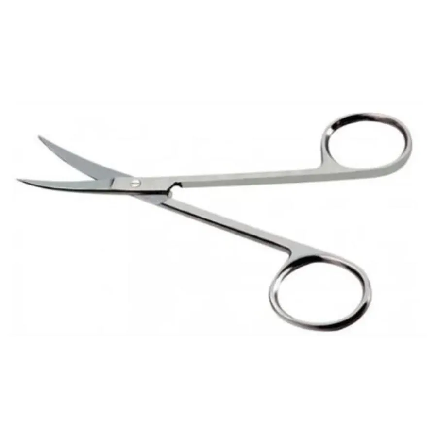 Tesoura Cirurgica Fina Fina Curva 14,5Cm 1434046 | Drogasil