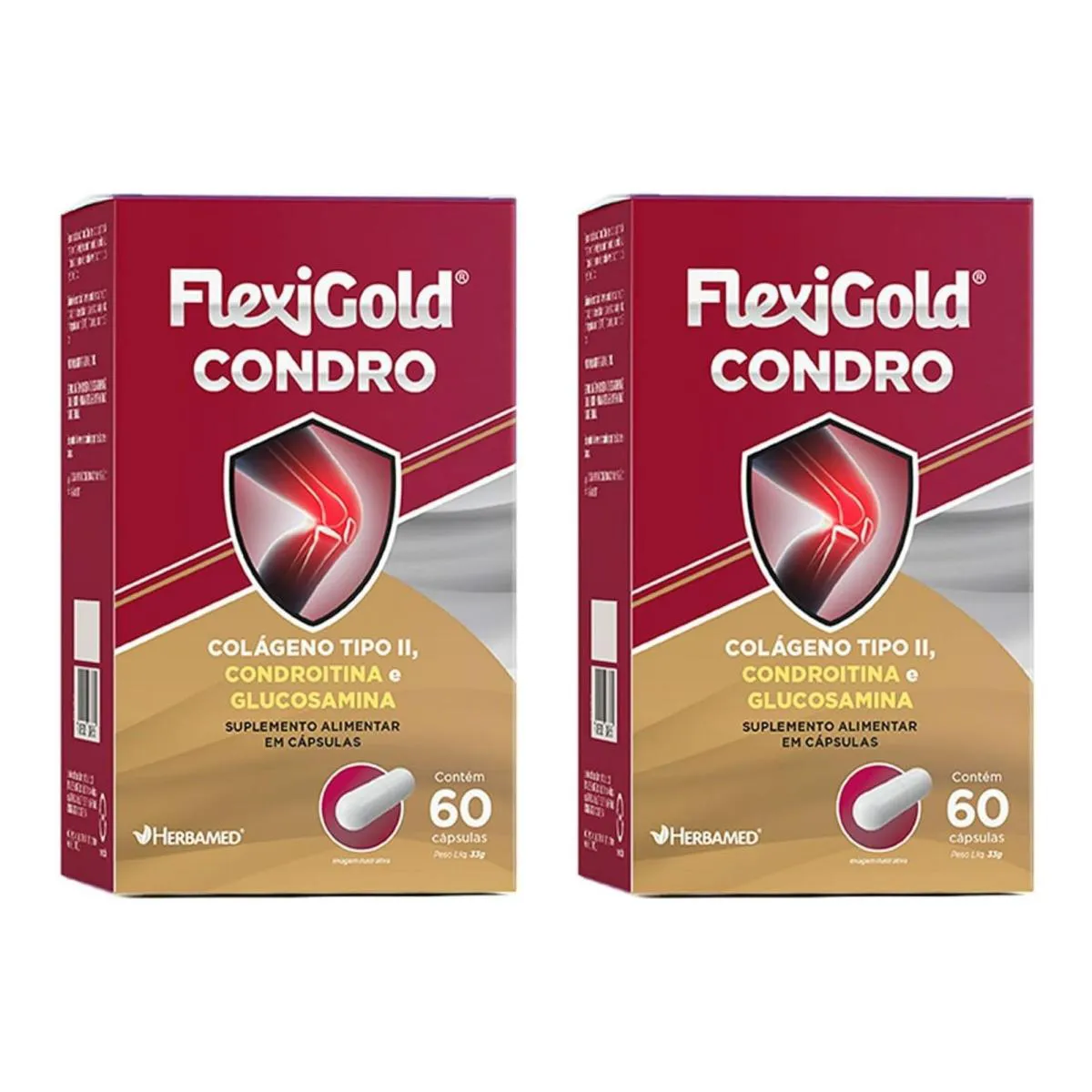 Kit C2 Flexigold Condro C60 Herbamed Saude Articulacoes 1435610 | Drogasil