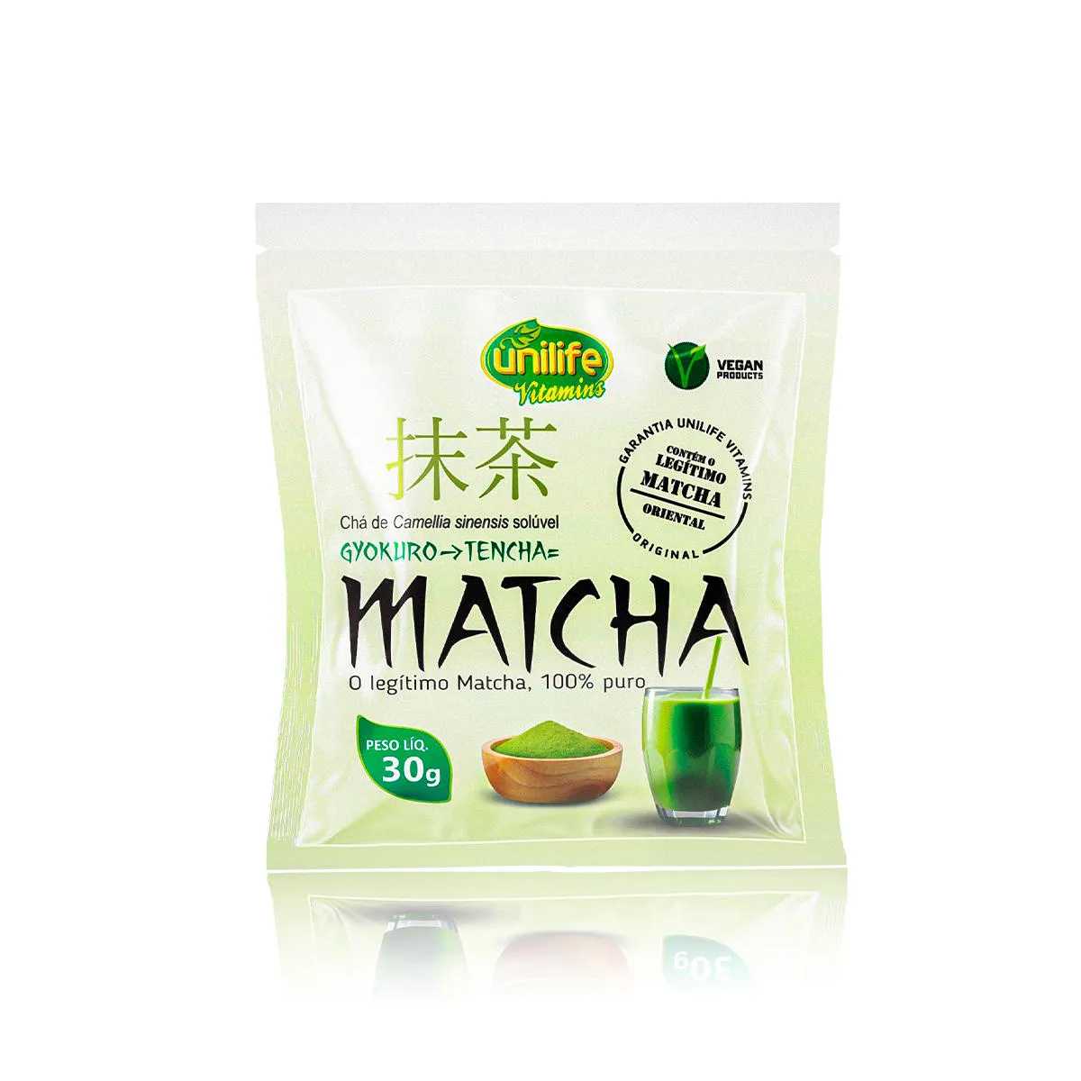 Matcha Puro Vegano Unilife 30G Solúvel | Drogasil | Drogasil