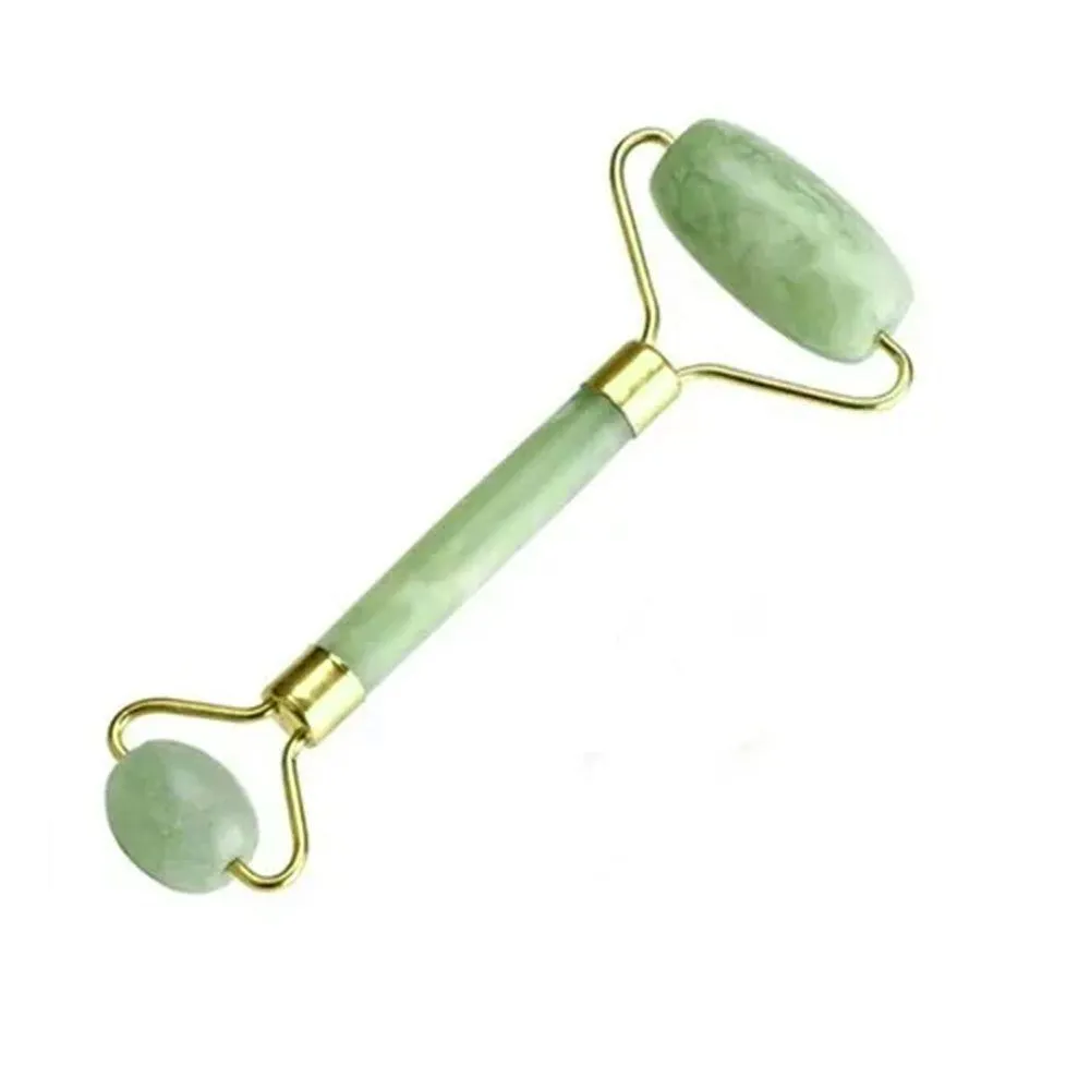 Rolo Massageador Facial Pedra Natural de Jade Anti Rugas 1482846 ...
