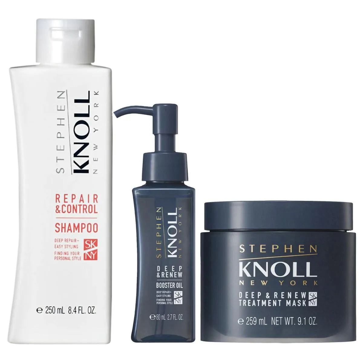 Kit Stephen Knoll Repair & Control - Shampoo 250Ml + Mascara Deep 259Ml ...