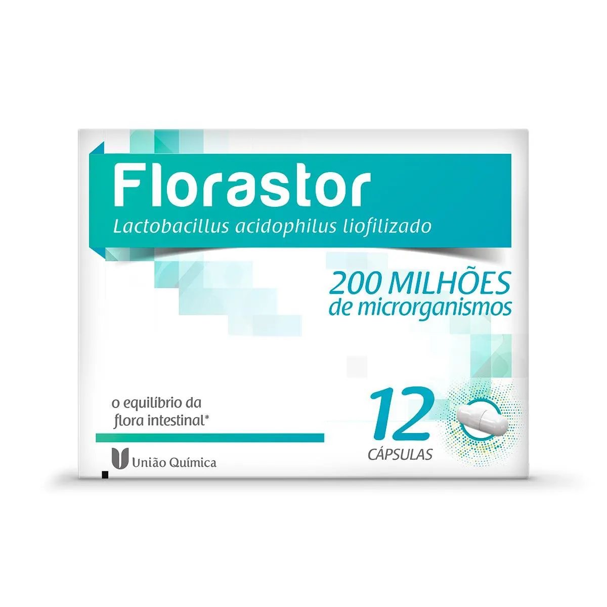 Florastor 12 cápsulas União Química 12 cápsulas | Droga Raia