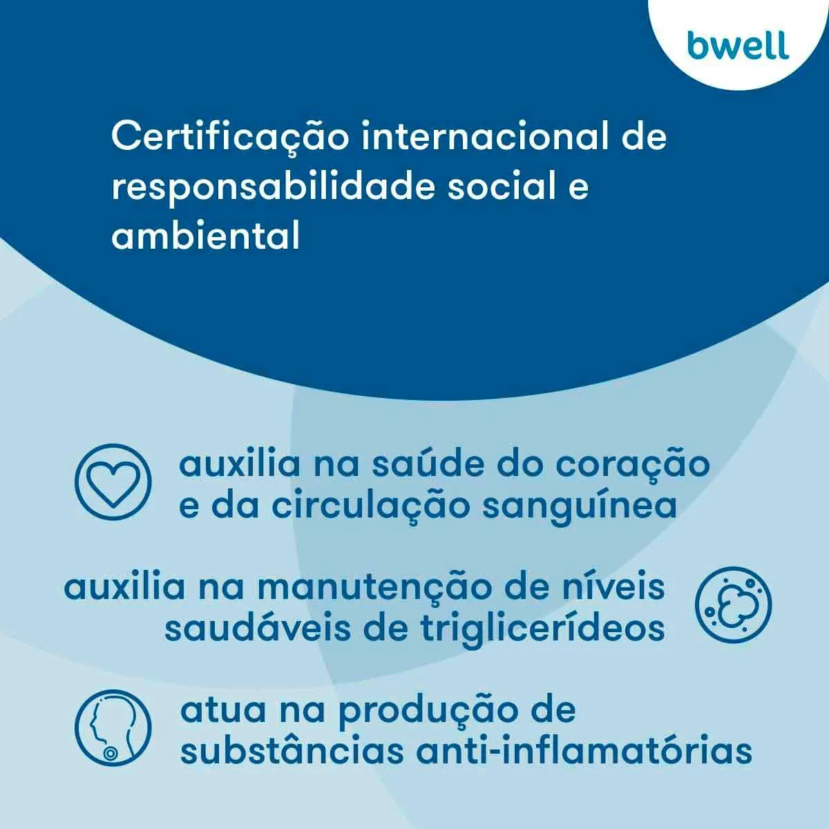 Suplemento Alimentar Ômega 3 Plus BWell 120 cápsulas - preço | Drogasil