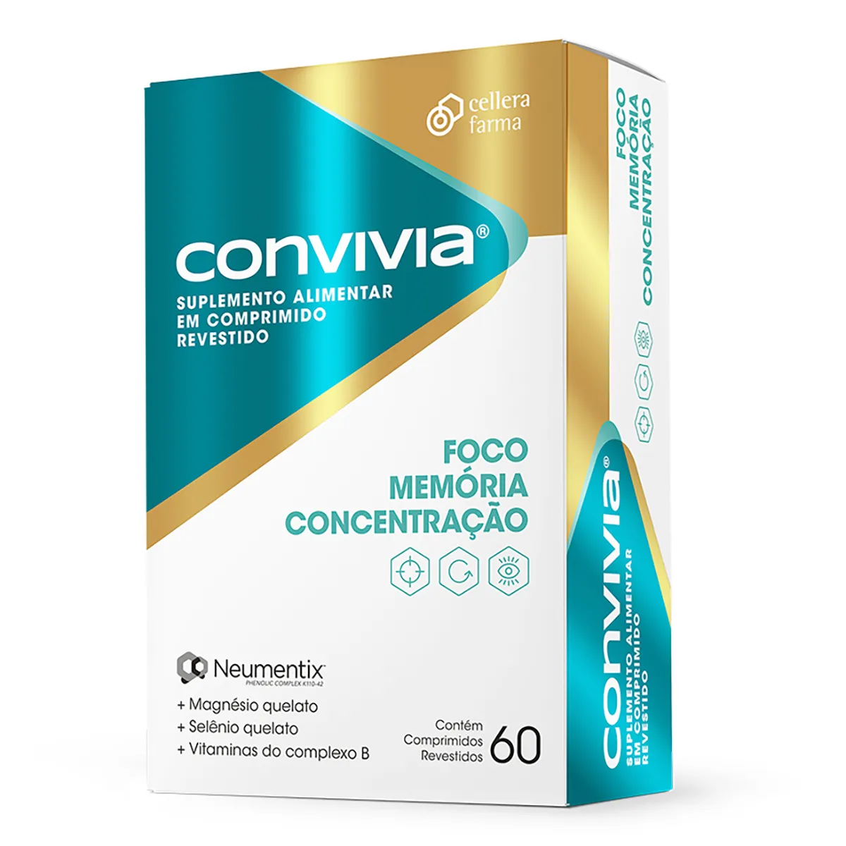 Suplemento Convivia 60 comprimidos: veja preço e para que serve | Drogasil