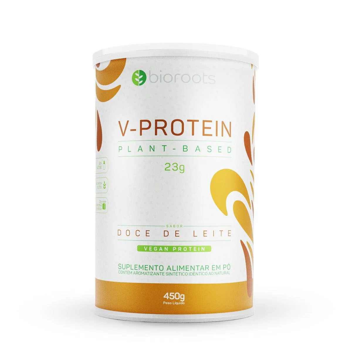 Suplemento Alimentar de Proteína Bioroots V-Protein 450g: Preço | Drogasil