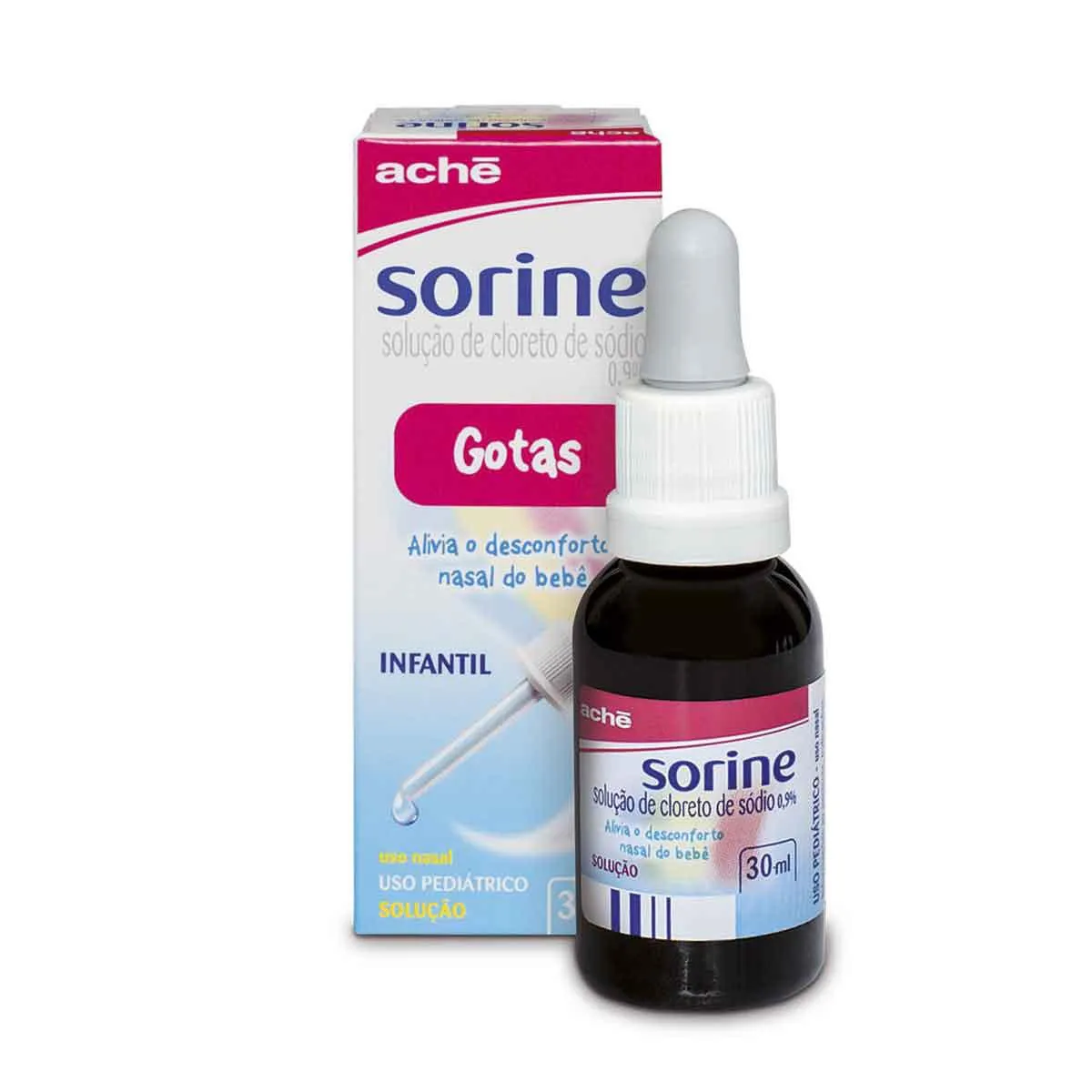 Sorine Infantil 0,9% Gotas 30ml | Droga Raia