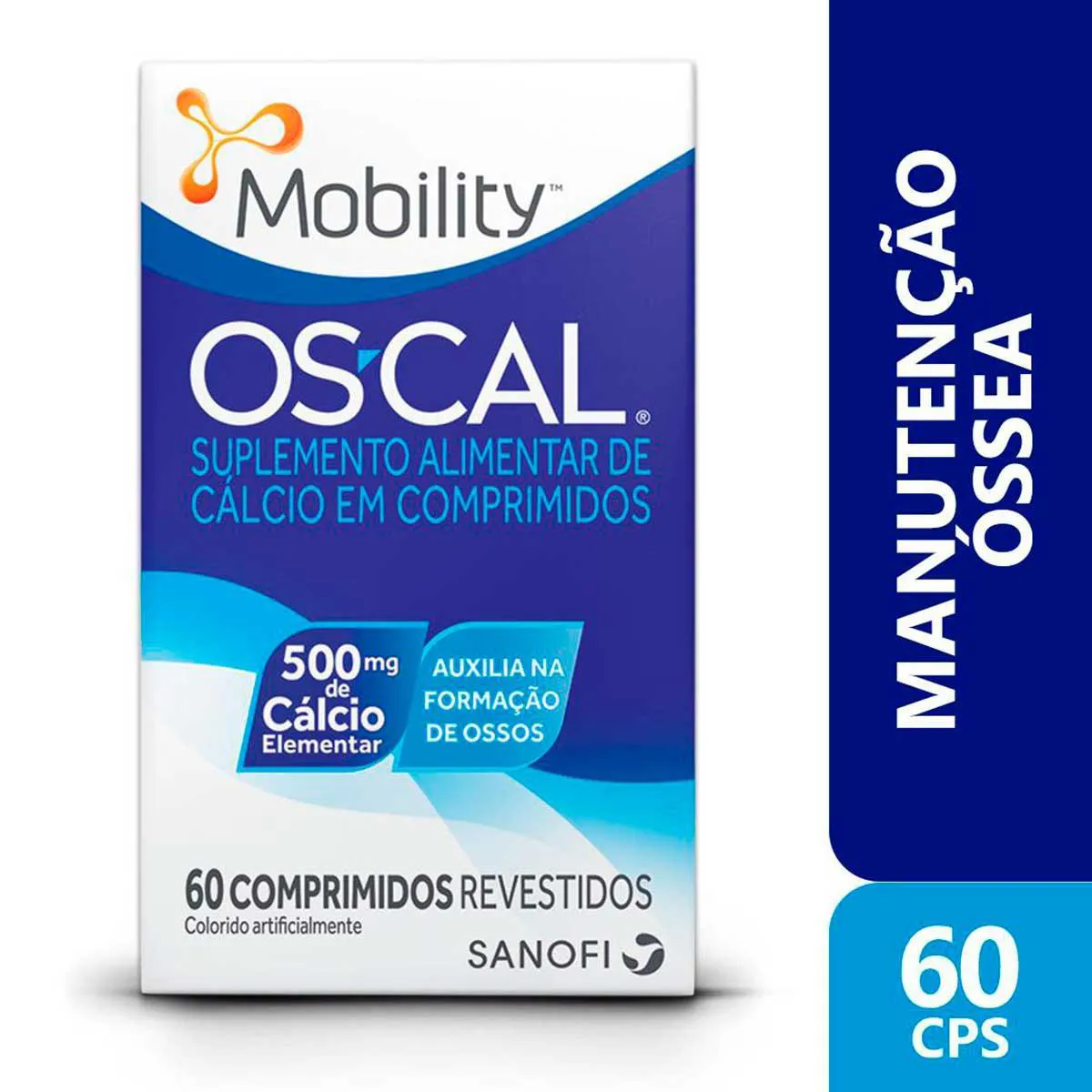 Oscal 500mg com 60 comprimidos - Preço e para que serve | Drogasil