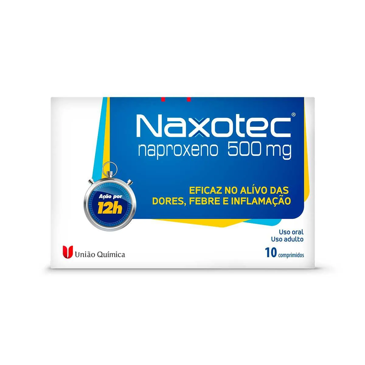 Naxotec Naproxeno 500mg 10 comprimidos | Droga Raia
