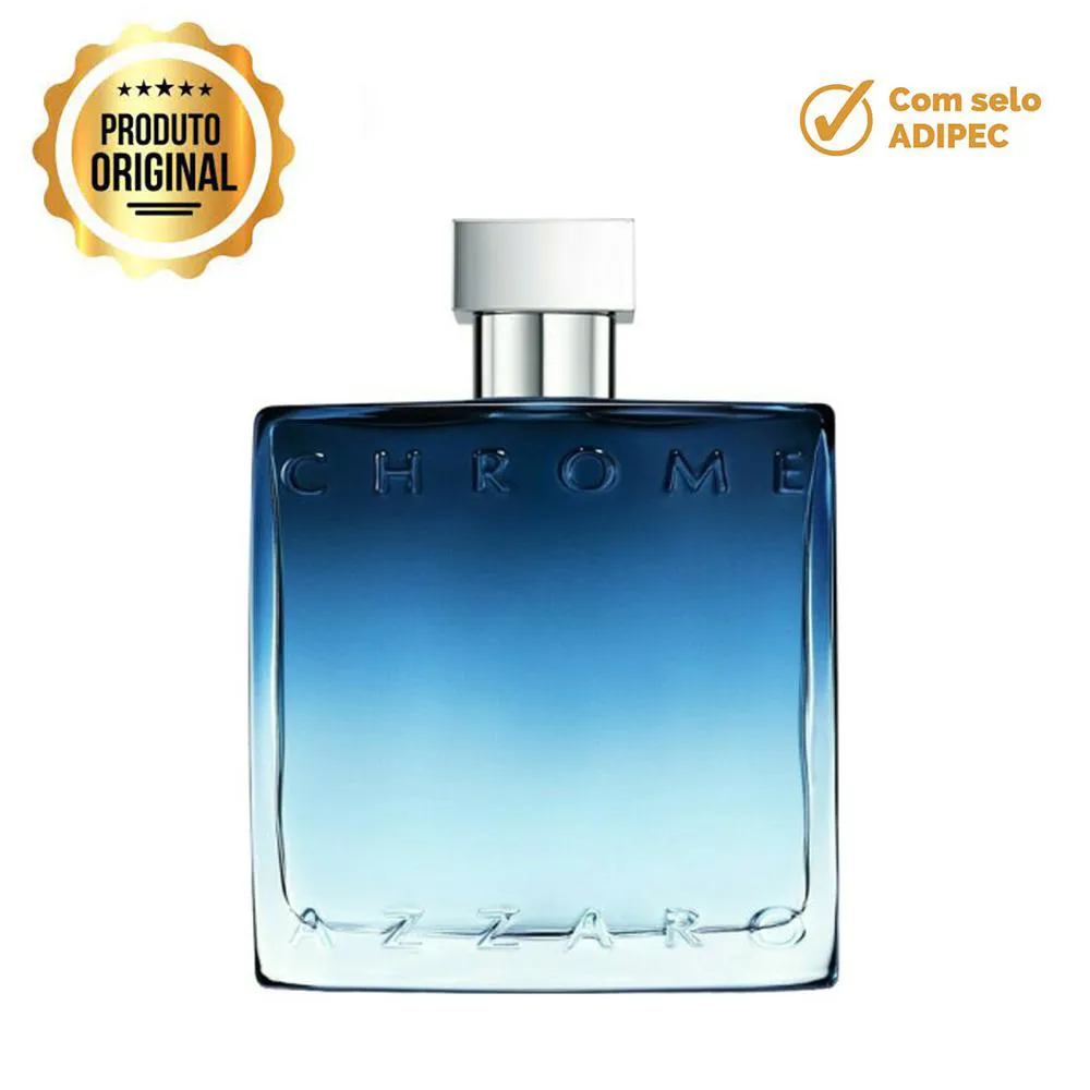 PERFUME CHROME EDP AZZARO MASCULINO 100ML | Droga Raia