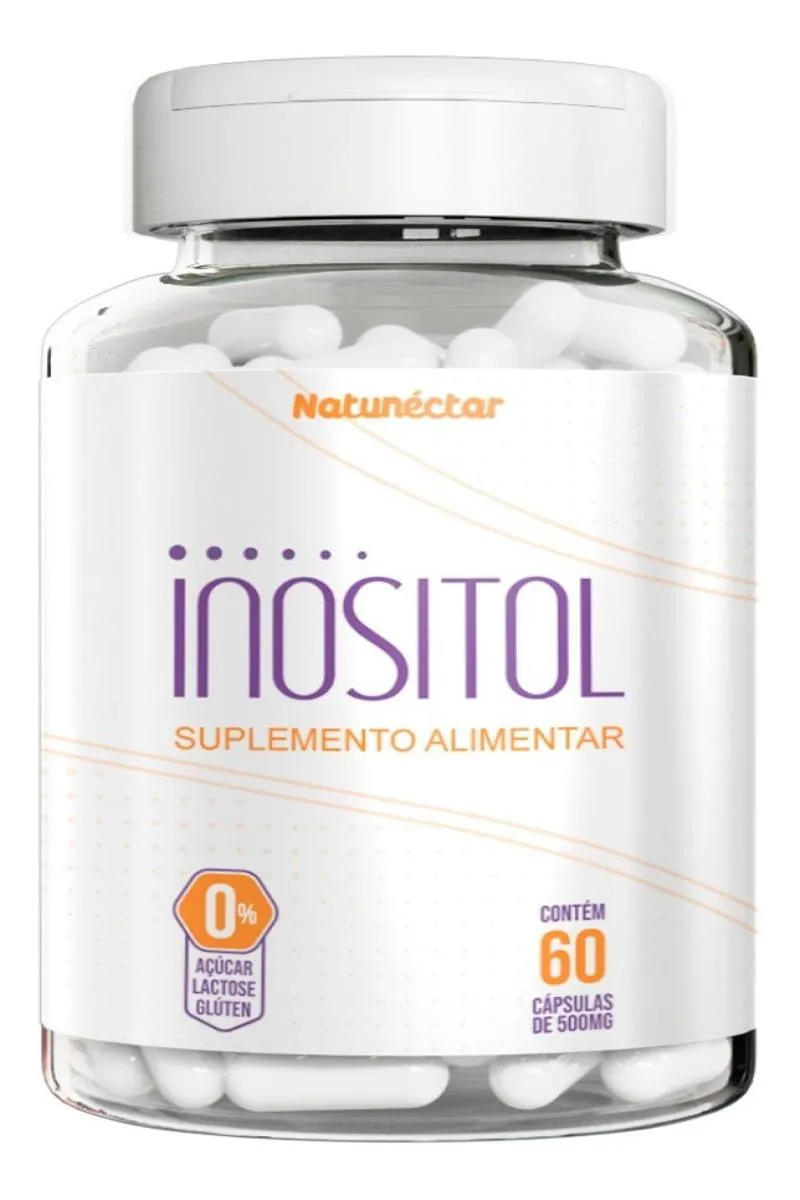 INOSITOL- 100% NATURAL- 60 CáPS. 500MG - NATUNéCTAR | Droga Raia