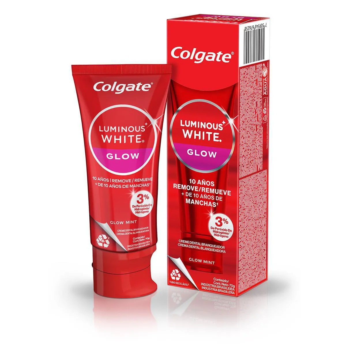 Pasta de Dente Colgate Luminous White Glow pelo melhor preço | Droga Raia