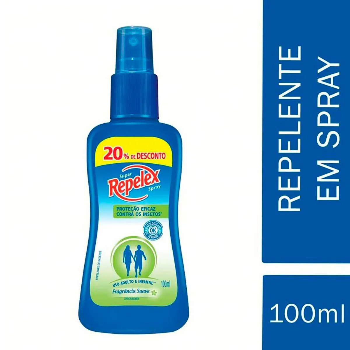 Repelente Repelex Super Spray 100ml com 20% de desconto | Droga Raia