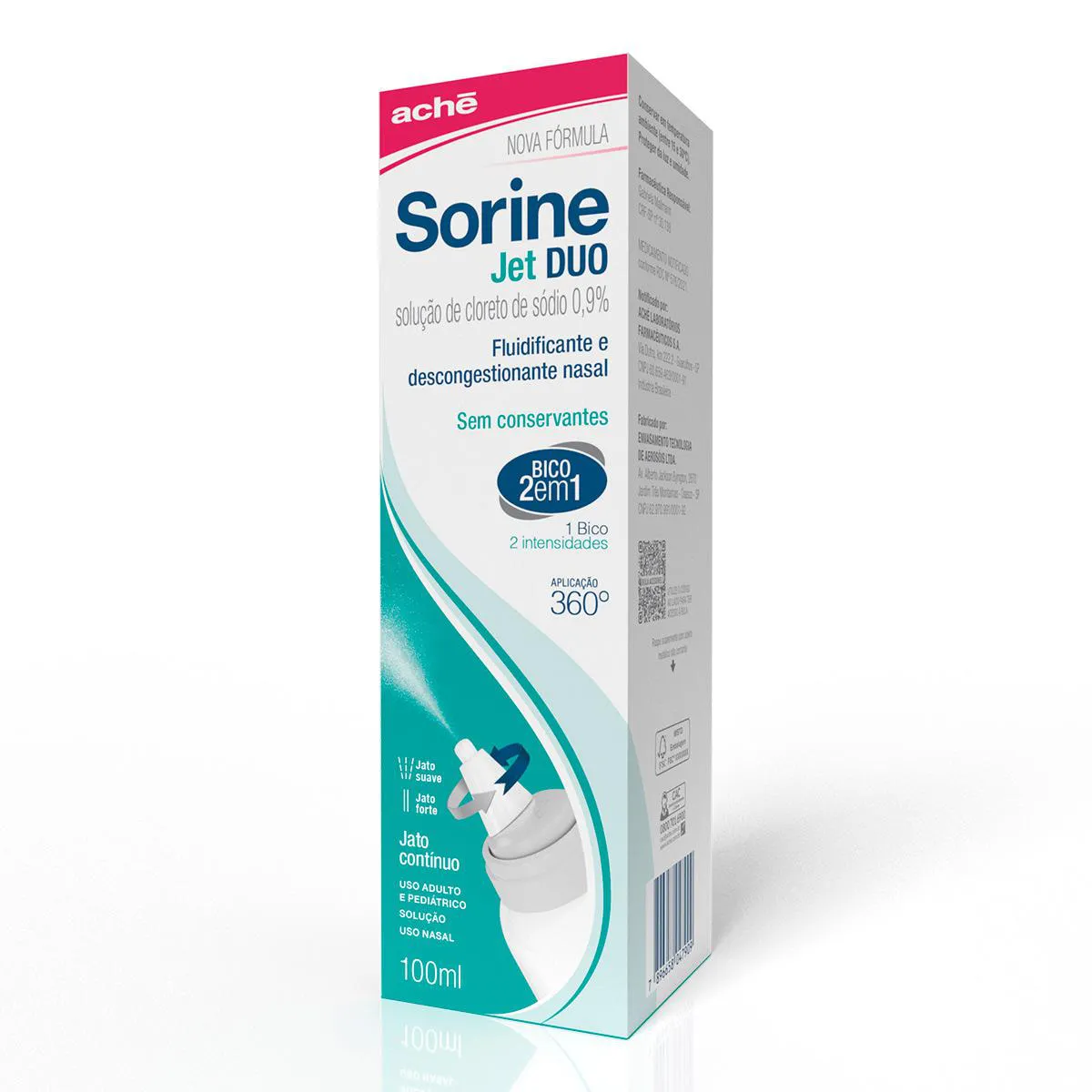 SORINE JET DUO 100ML 942427 | Drogasil