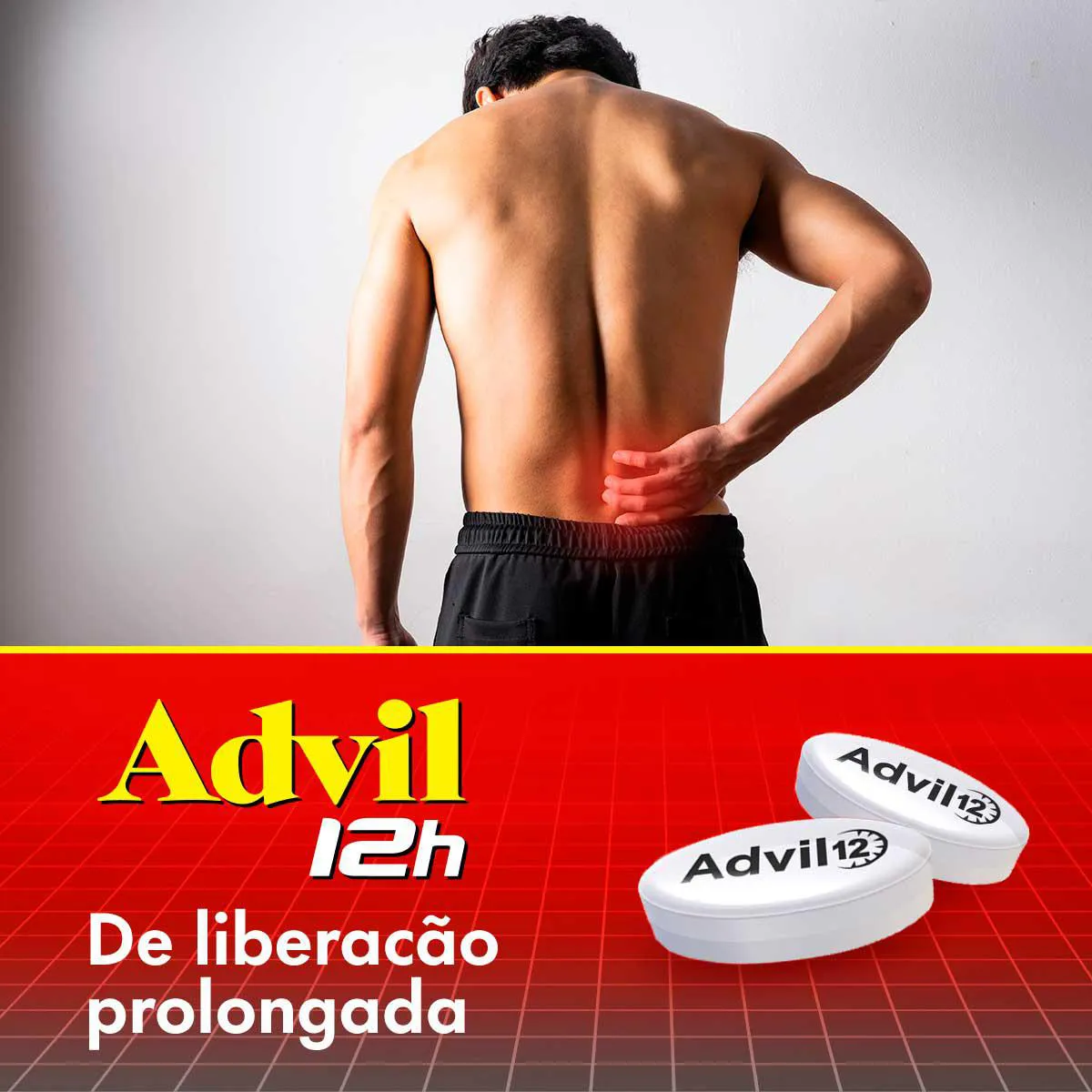 Advil 600mg 12 Horas com 6 comprimidos - Veja onde encontrar | Drogasil