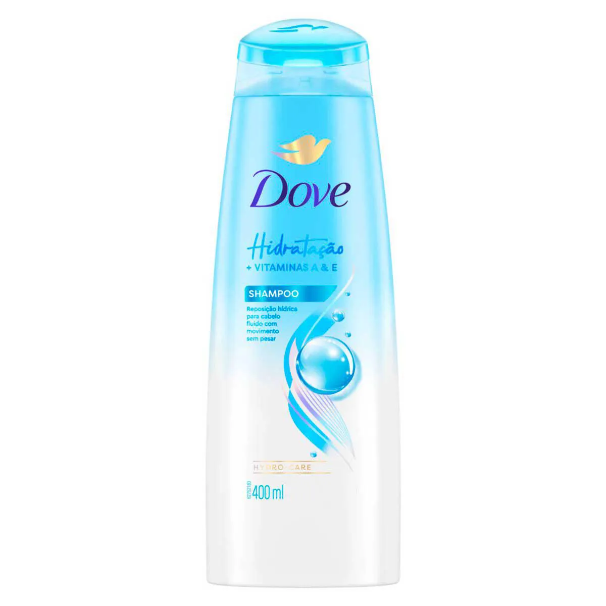 Shampoo Dove Hidratação + Vitaminas A e E 400ml | Drogasil